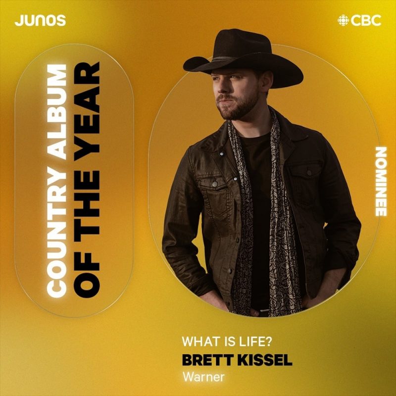 Brett Kissel Wins His Third Juno Award! Country Album Of The Year ...